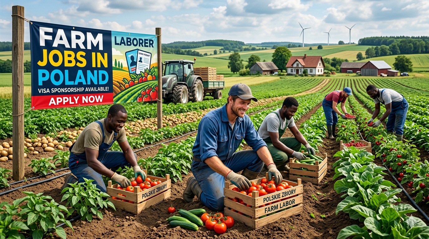 Farm Laborer Jobs in Poland with Visa Sponsorship 2026