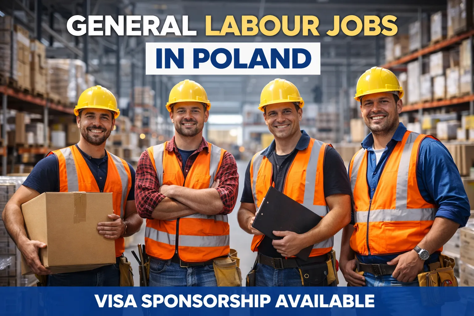 General Labour Jobs in Poland with Visa Sponsorship 2026 (PLN 18 to PLN ...
