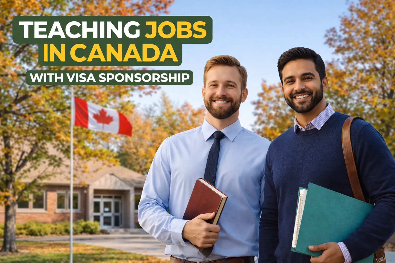 Teaching Jobs in Canada with Visa Sponsorship 2026