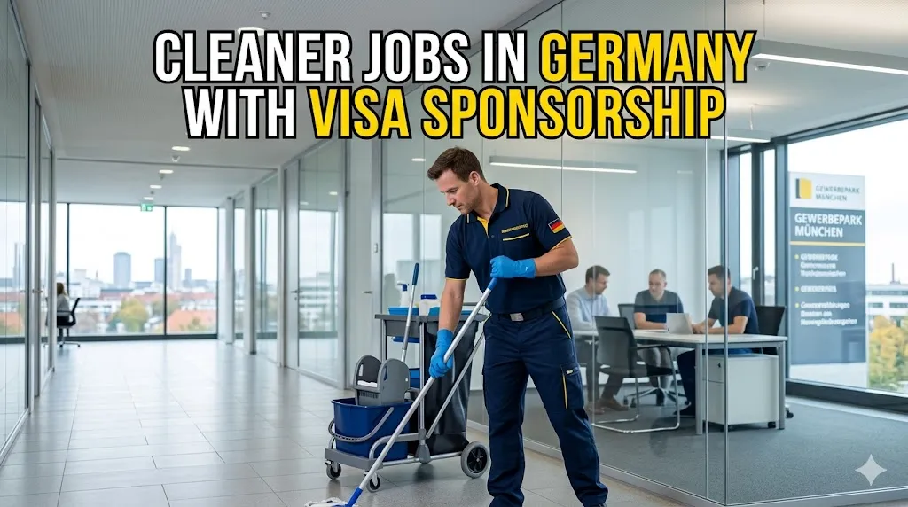Cleaner Jobs in Germany with Visa Sponsorship 2026