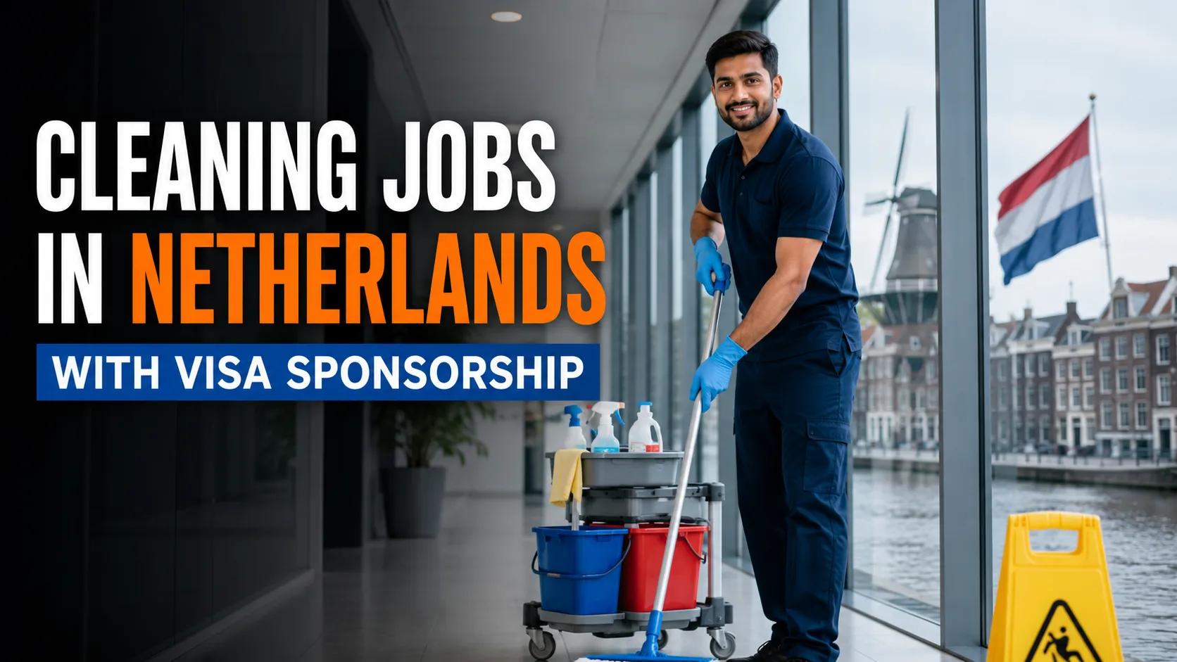 Cleaning Jobs in Netherlands with Visa Sponsorship 2026