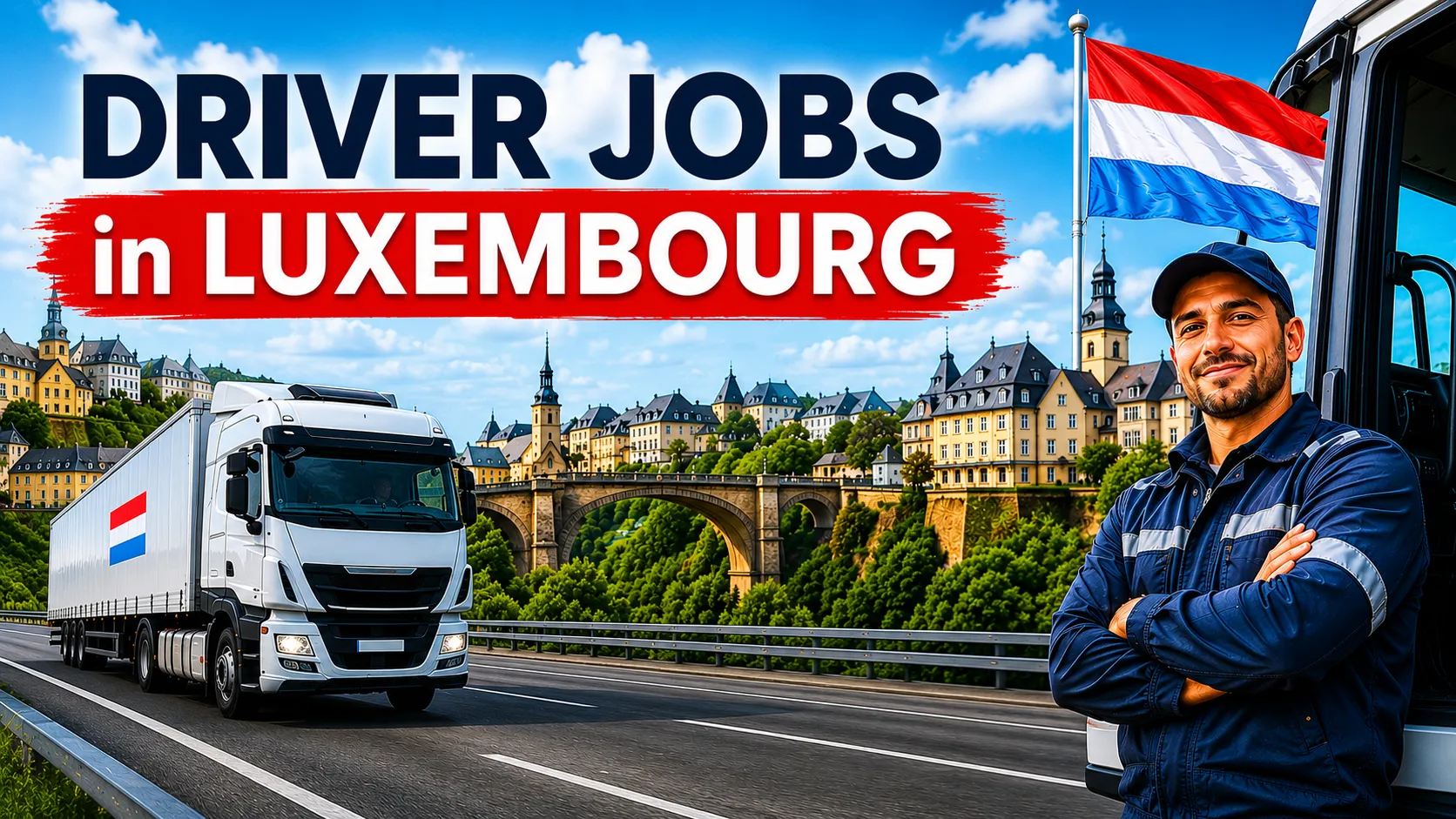 Driver Jobs in Luxembourg with Visa Sponsorship 2026