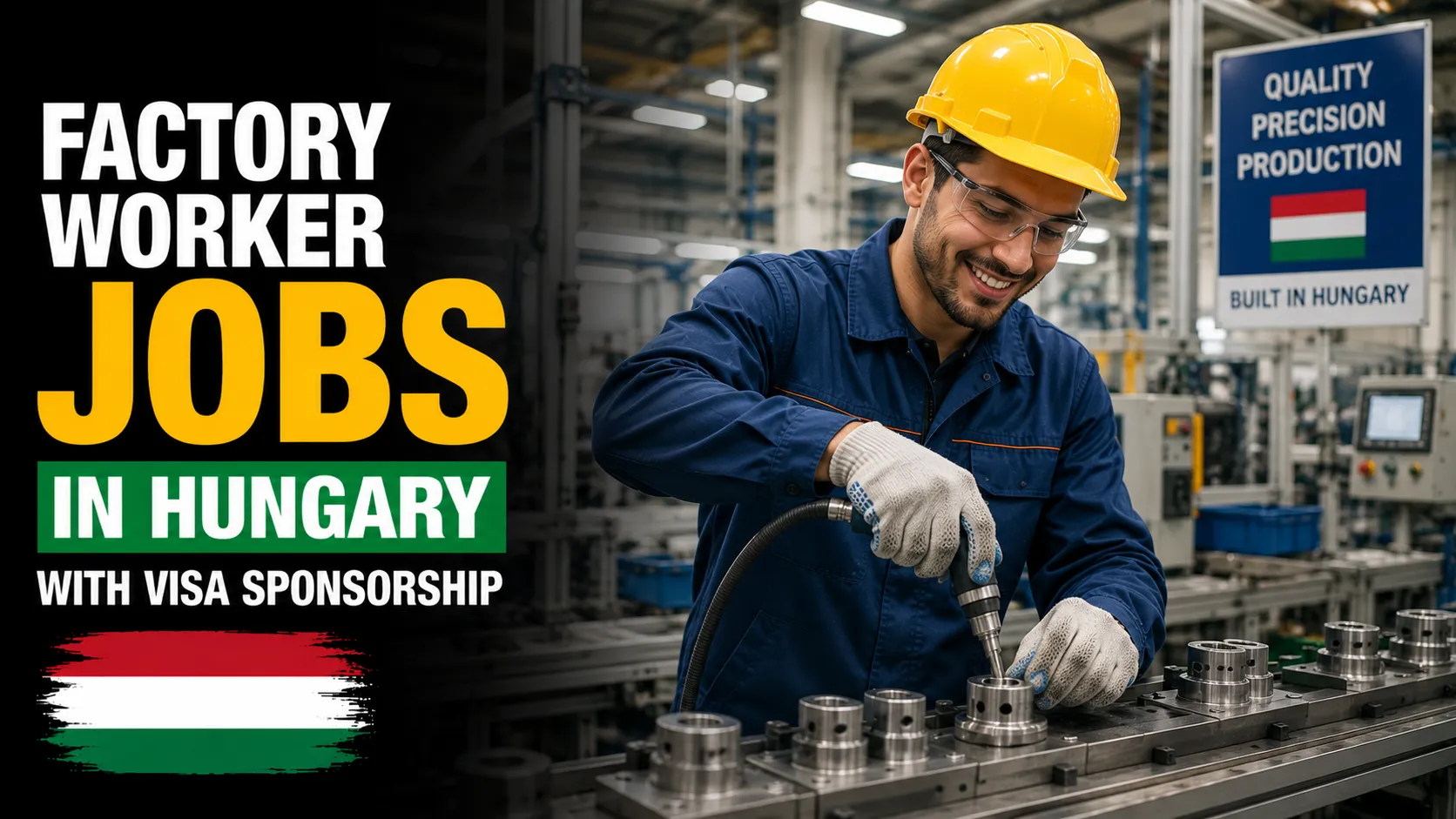 Factory Worker Jobs in Hungary with Visa Sponsorship 2026