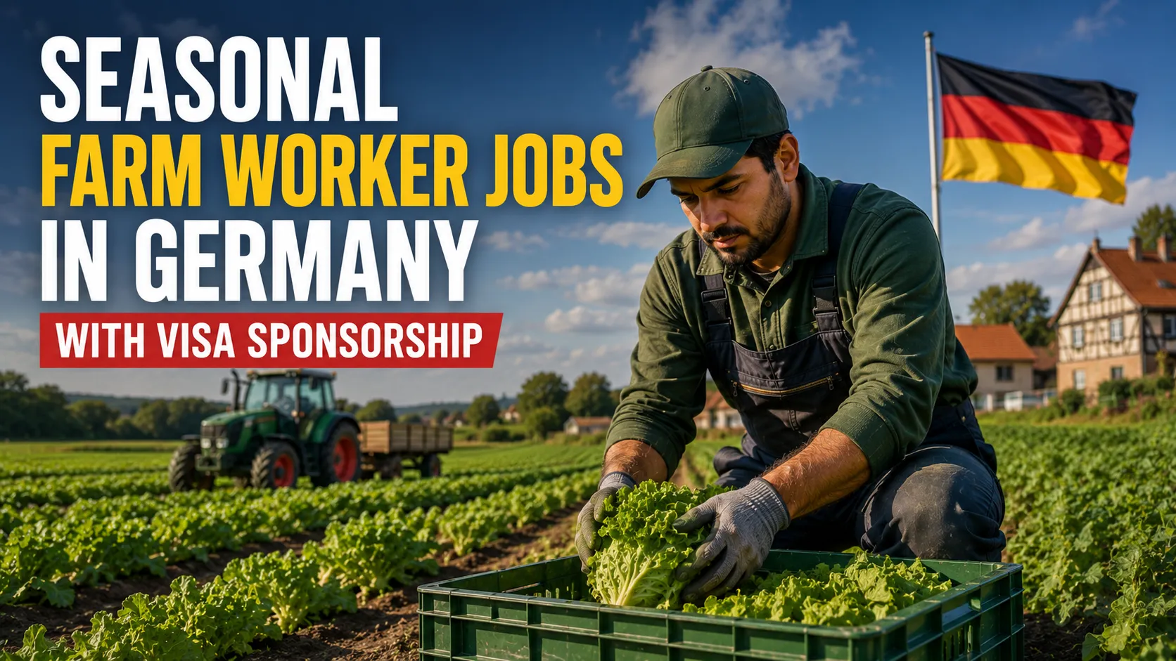Seasonal Farm Worker Jobs in Germany with Visa Sponsorship 2026