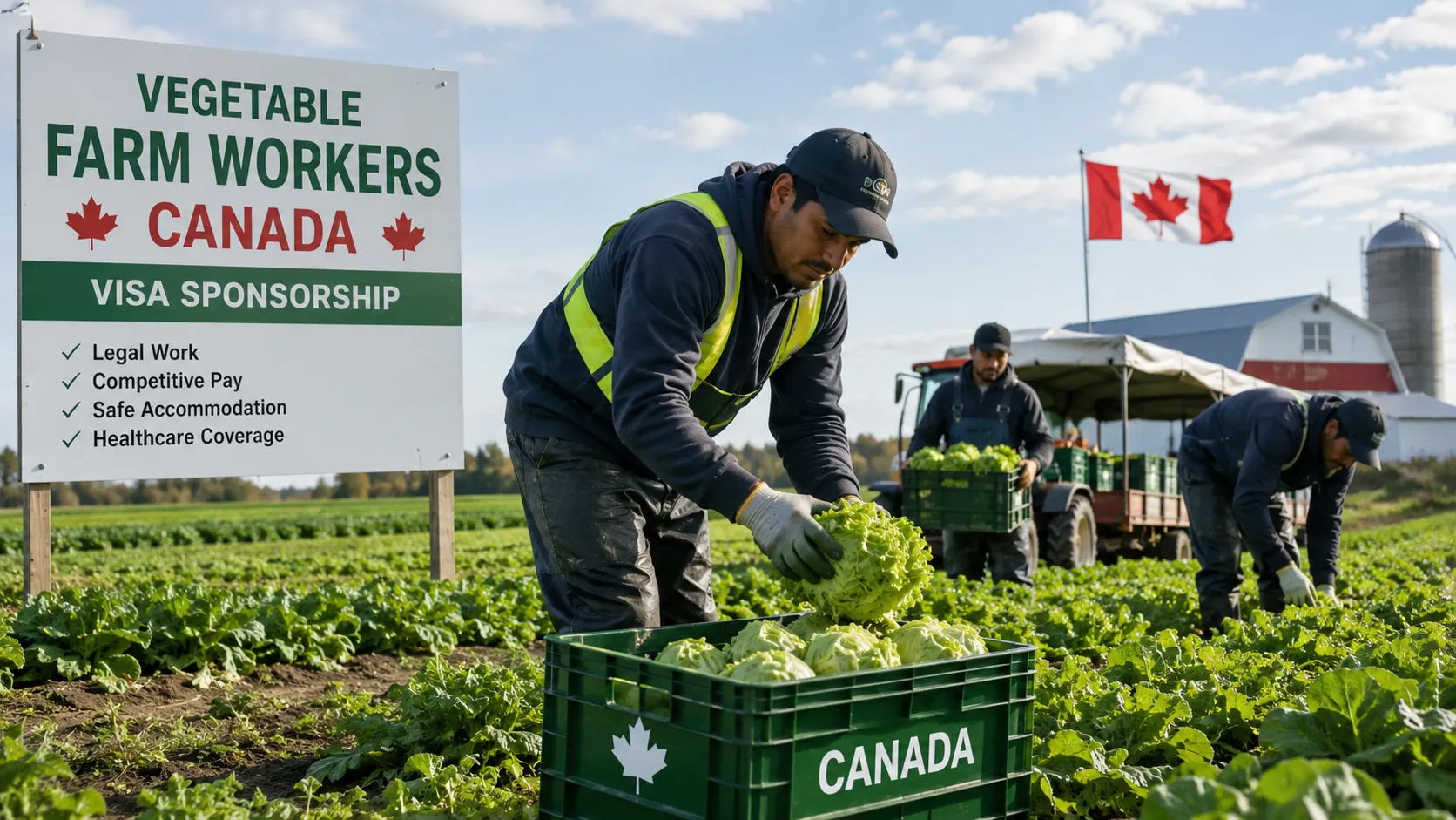 Vegetable Farm Worker Jobs in Canada with Visa Sponsorship 2026