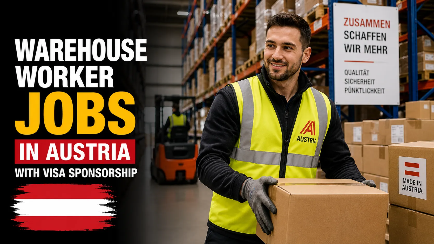 Warehouse Worker Jobs in Austria with Visa Sponsorship 2026