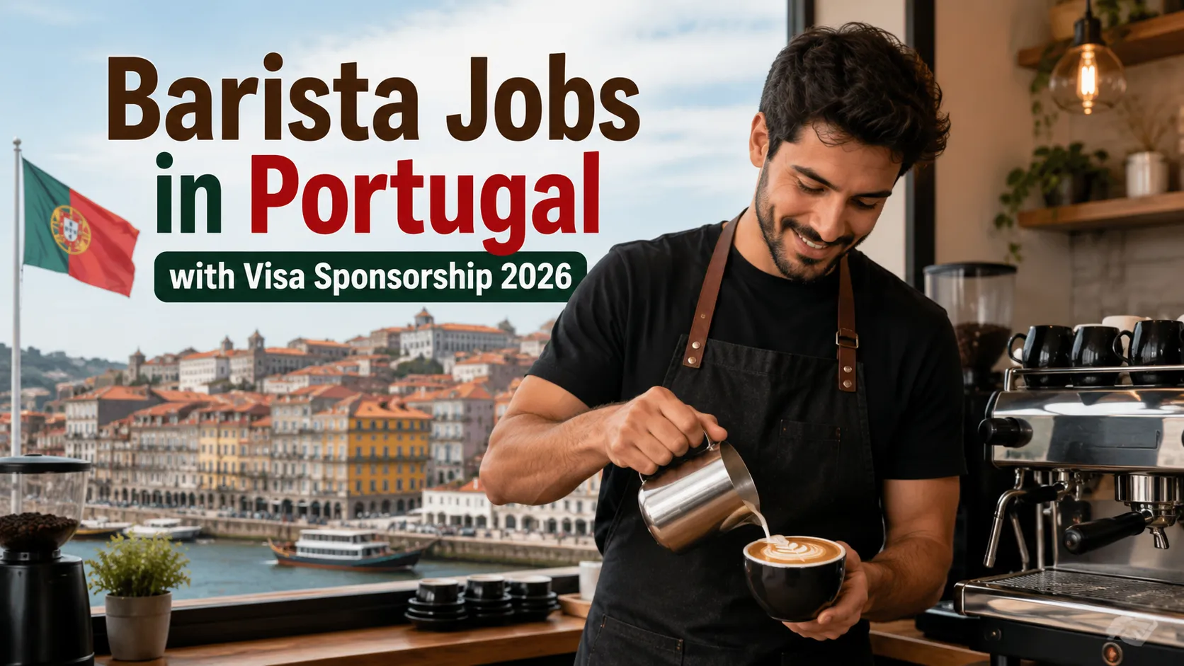 Barista Jobs in Portugal with Visa Sponsorship 2026