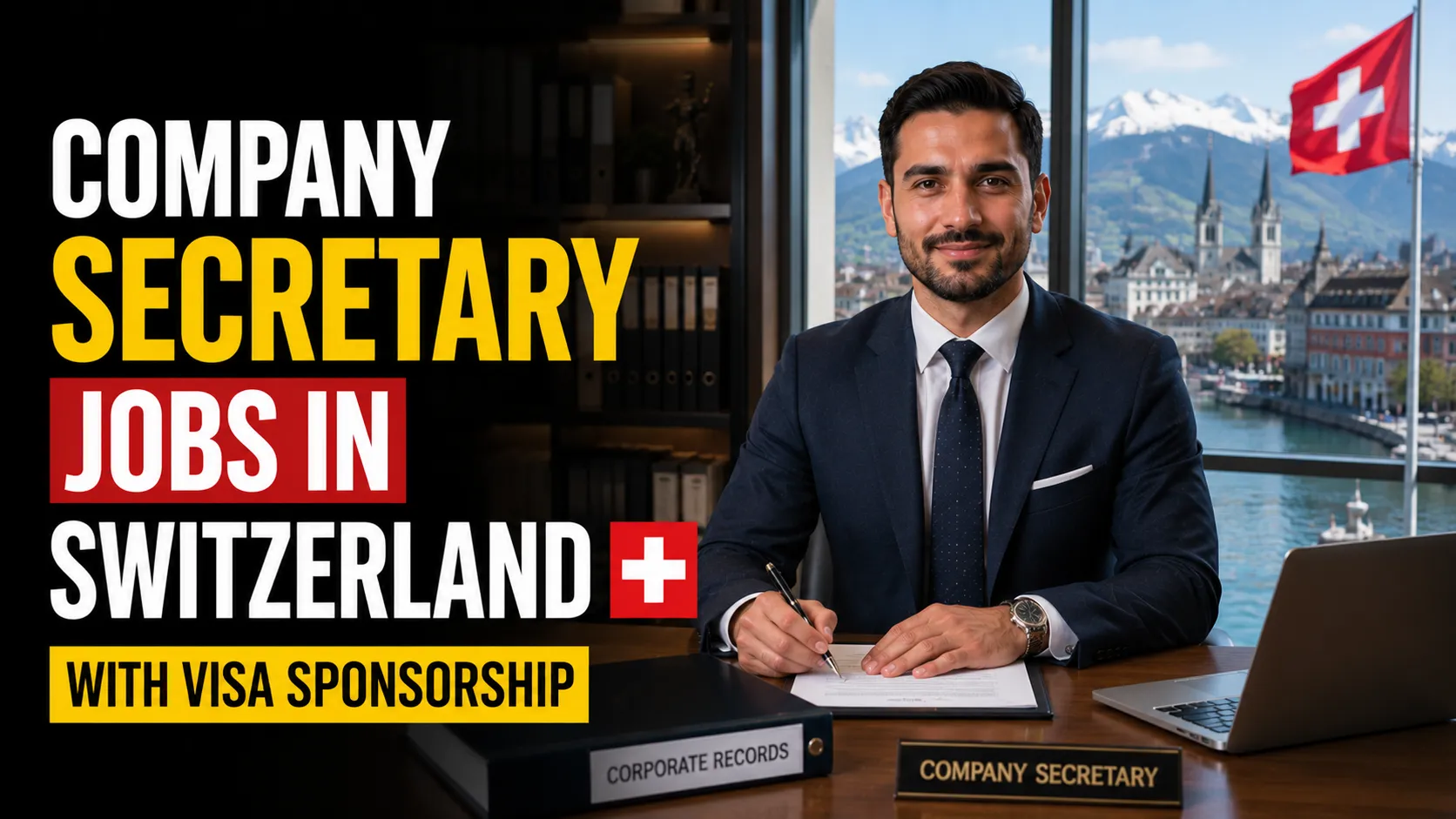 Company Secretary Jobs in Switzerland with Visa Sponsorship 2026