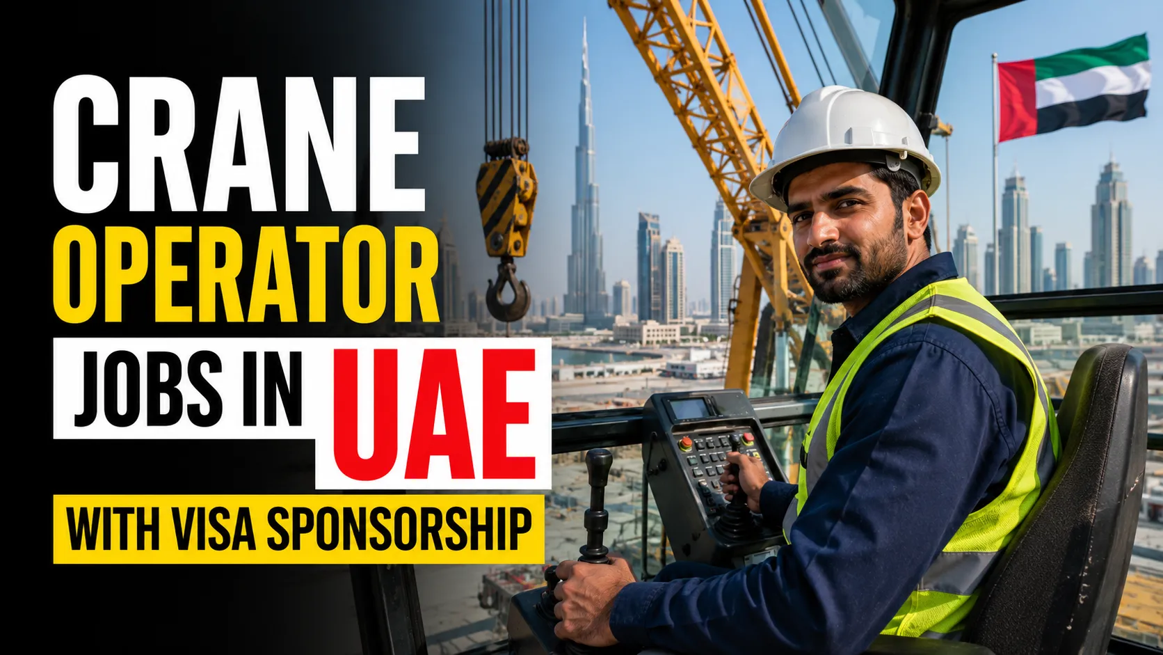 Crane Operator Jobs in UAE with Visa Sponsorship 2026