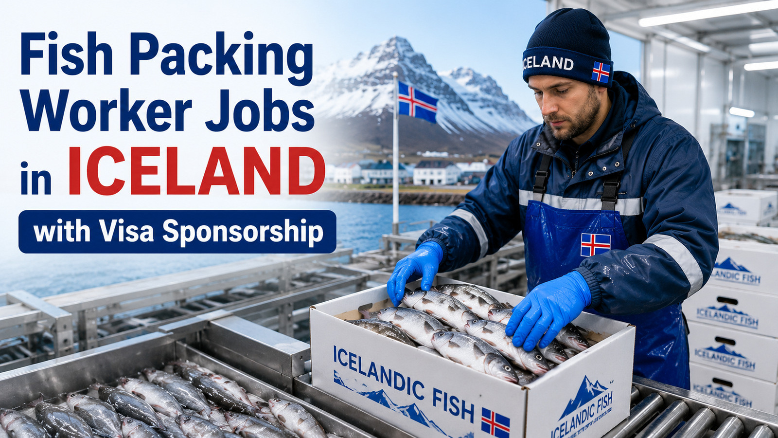 Fish Packing Worker Jobs in Iceland with Visa Sponsorship 2026