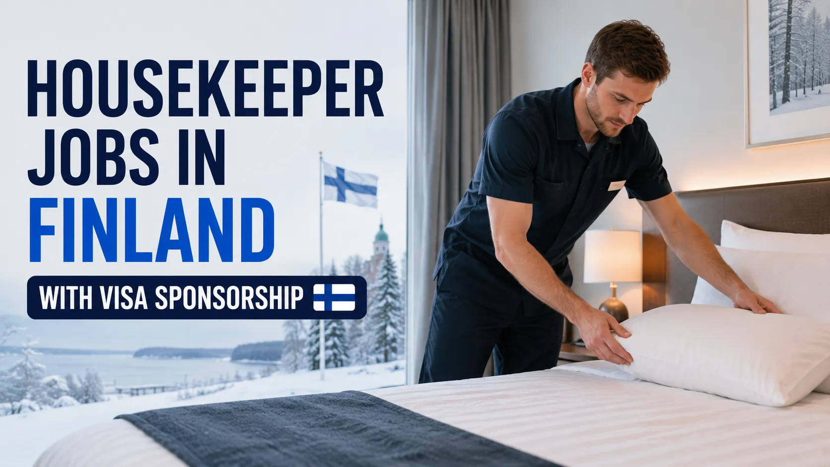 Housekeeper Jobs in Finland with Visa Sponsorship 2026