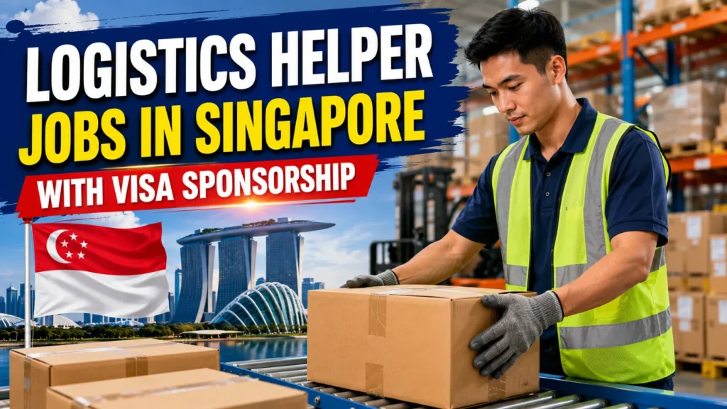 Logistics Helper Jobs in Singapore with Visa Sponsorship 2026