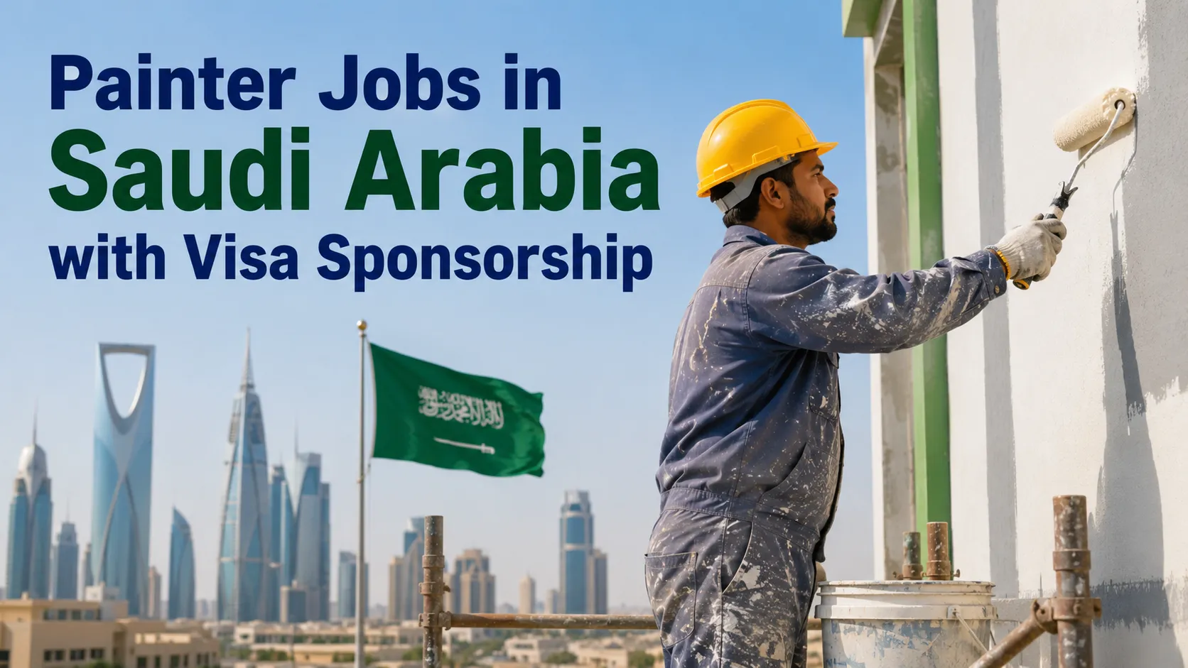 Painter Jobs in Saudi Arabia with Visa Sponsorship 2026