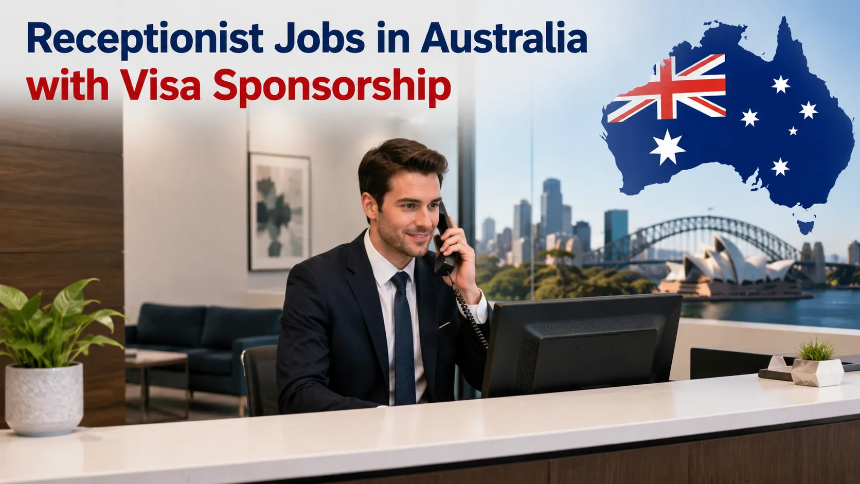 Receptionist Jobs in Australia with Visa Sponsorship 2026