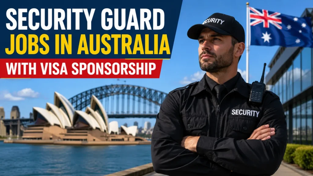 Security Guard Jobs in Australia with Visa Sponsorship 2026