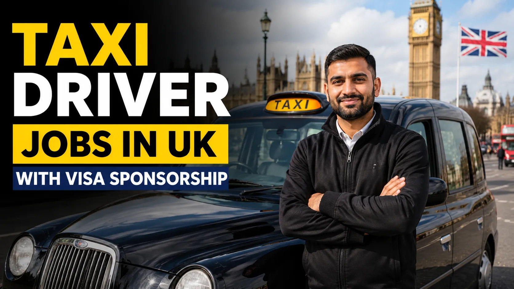 Taxi Driver Jobs in UK with Visa Sponsorship 2026